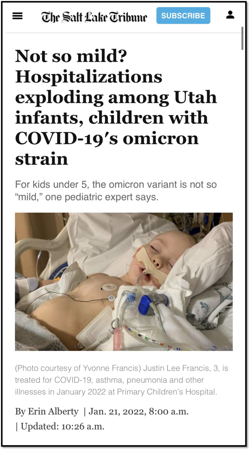 Should An Infectious Disease Epidemiologist Comment on Child ...