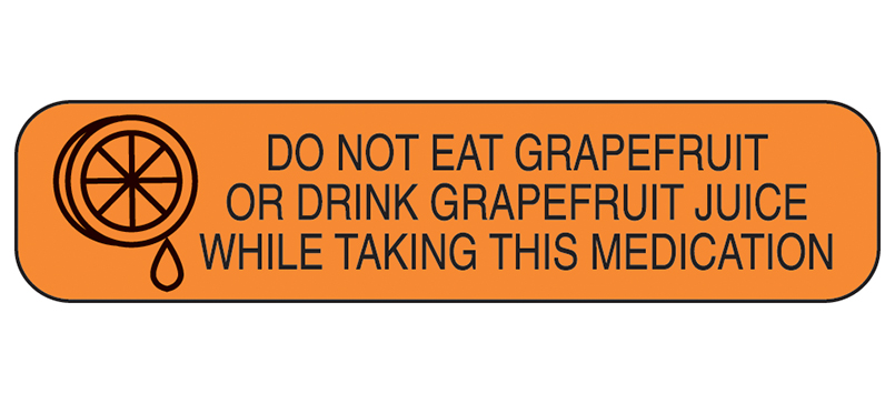 How the “Don’t take this medication with grapefruit juice” warning ...